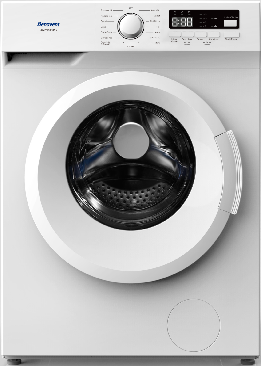 Lavadora LBM71200VINV - Benavent